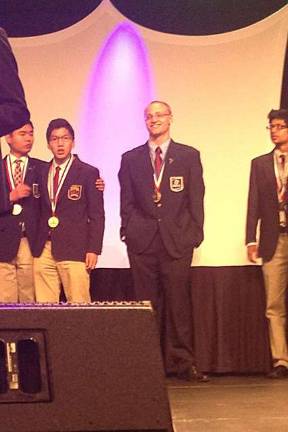 Vernon High student finishes Top 10 nationally