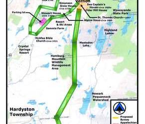 Area of Route 515 designated a scenic byway