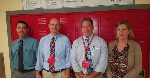 High Point recognized as Blue Star school