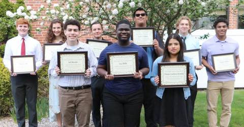 Students receive Caring Awards
