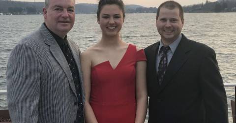 Rakoczy represents Vernon at scholar-athlete dinner