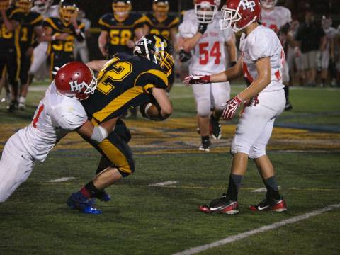 High Point football posts first win of season