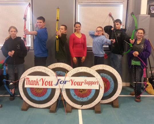 Sussex County Charter School students learn archery