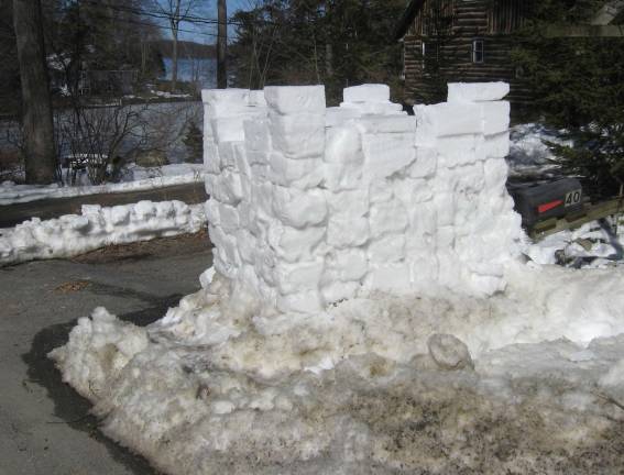snow castle