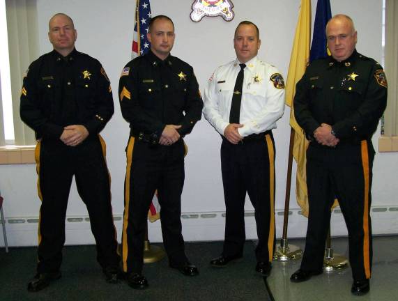 Sheriff announces four promotions