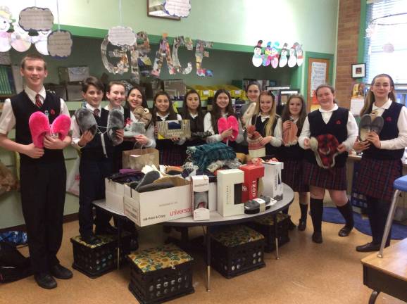 Reverend Brown School gives to senior esidents