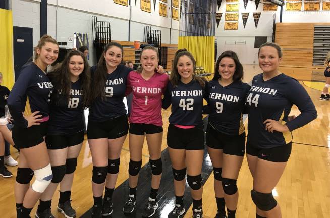 Volleyball senior night