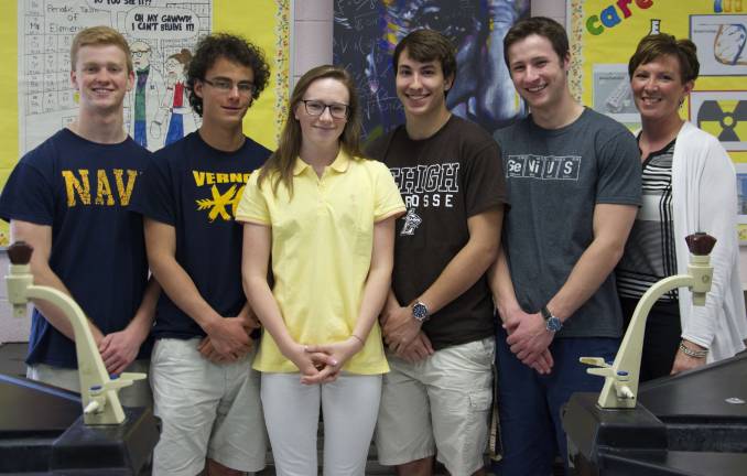 VTHS chemistry team finishes first in county
